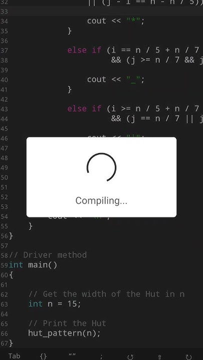 House Pattern In C Programming Foryou Clanguage Shorts Viral Subscribe Youtube
