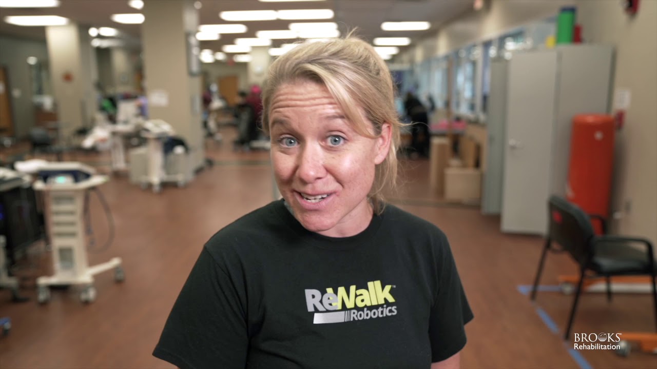Restore Exosuit From ReWalk Robotics | Brooks Rehabilitation - YouTube
