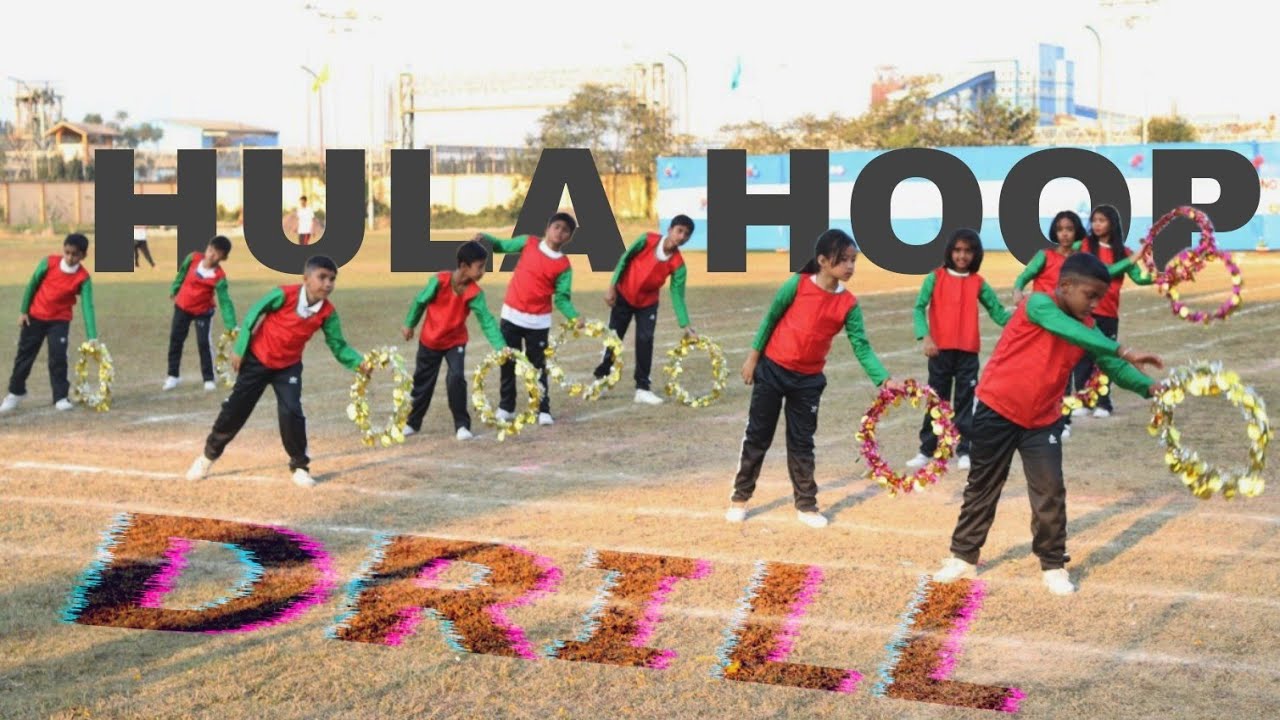Hula Hoop Drill | Annual Sports Day 2022 | NDA - YouTube