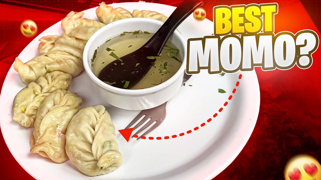 Trying the Best Momo in India at Delhi Haat || Exploring India's Momo ...