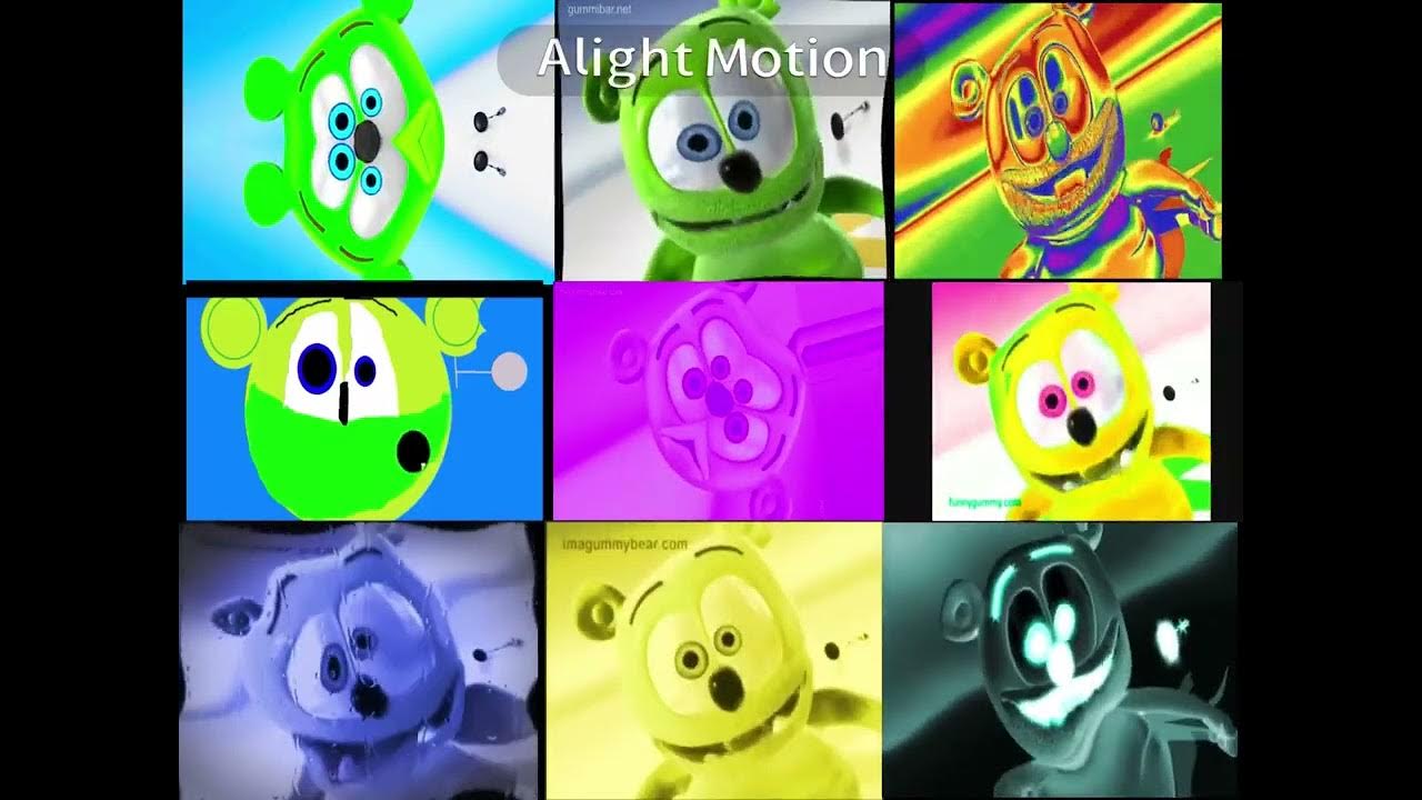 9 Gummy Bears - YouTube