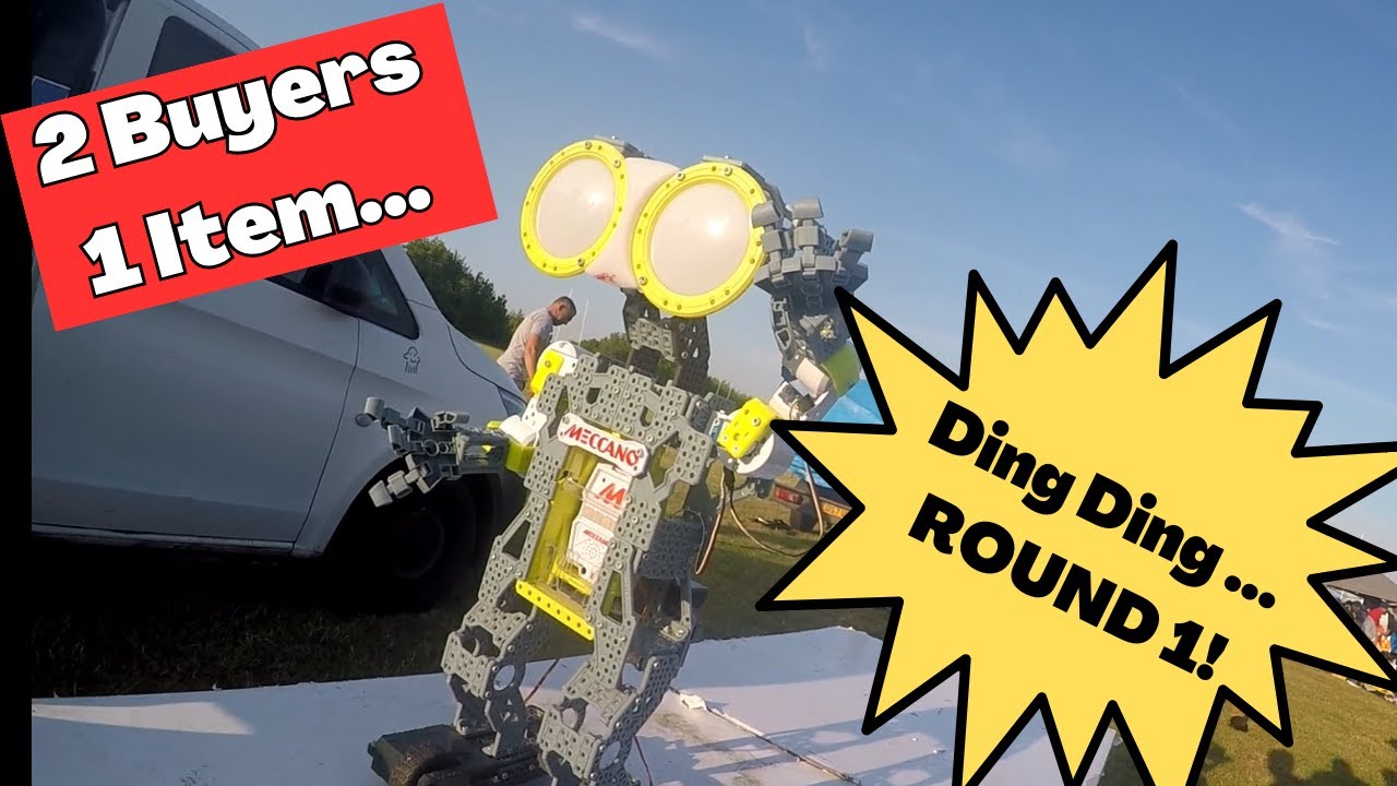 Fighting Over SCRAPS at the Car Boot Sale - YouTube