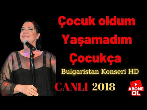 Devran Çağlar - Cocuk Oldum Yaşamadım Çocukça - Bulgaristan Konseri 2018 Canlı Performans 4K