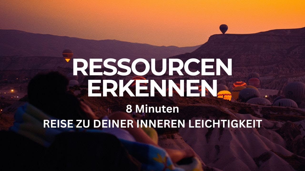 Innere Leichtigkeit & Ressourcen finden und dabei den Alltag loslassen ...