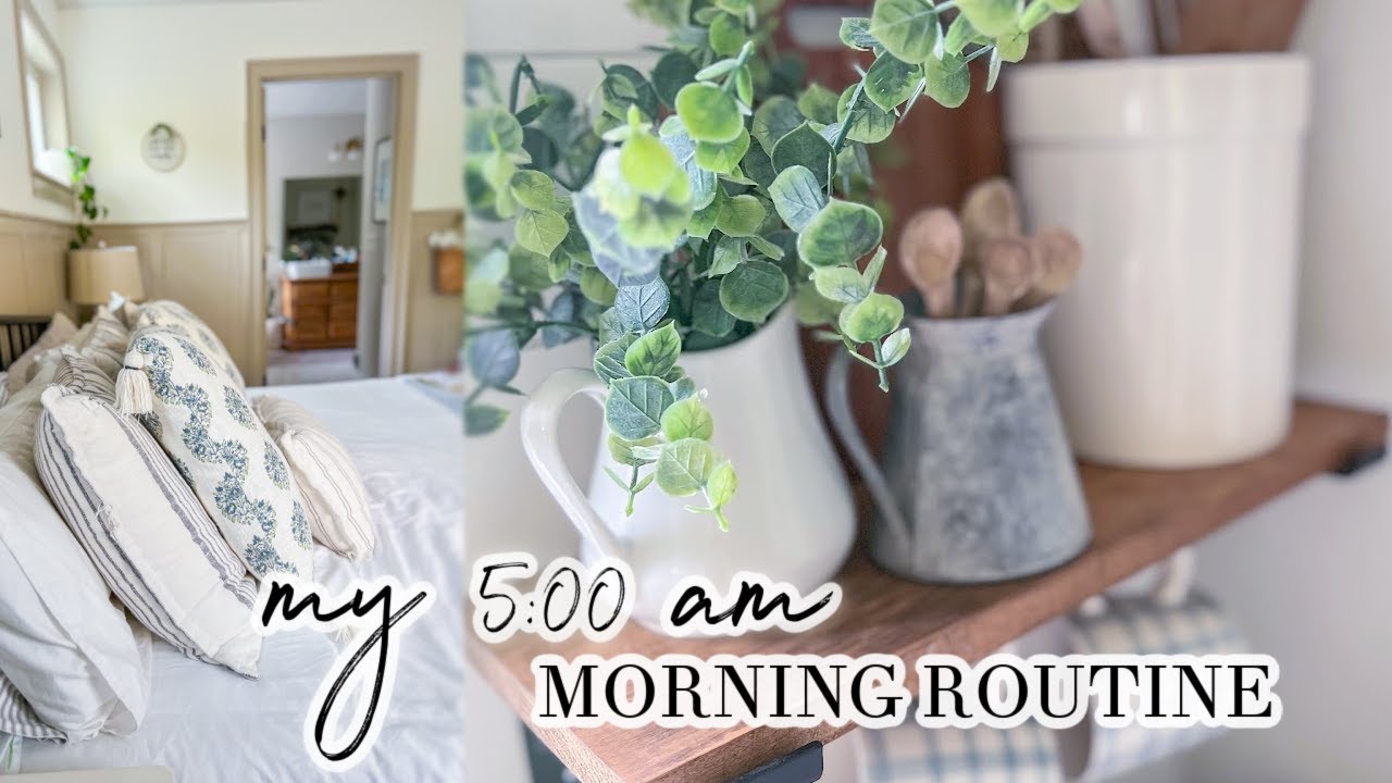 MY 5:00 AM MORNING ROUTINE // BUSY MOM OF 5 SCHOOL DAY ROUTINE ...