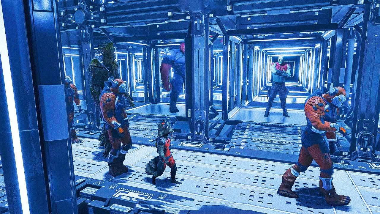 Marvel's Guardians of the Galaxy Mind Prison Scene - YouTube