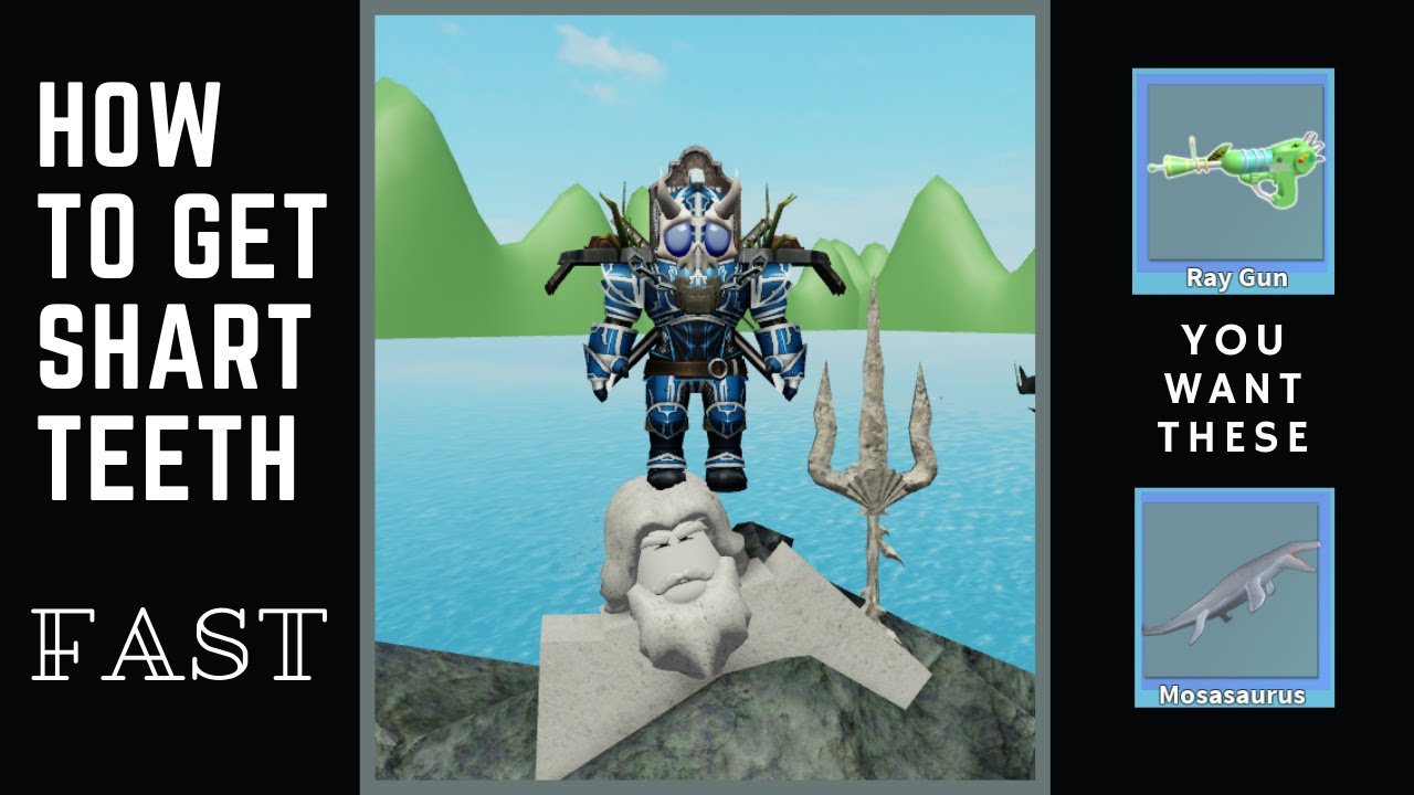 How to get shark teeth super fast in SharkBite! [Roblox] - YouTube
