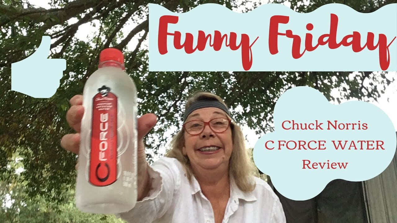 C Force Water Review Chuck Norris - YouTube