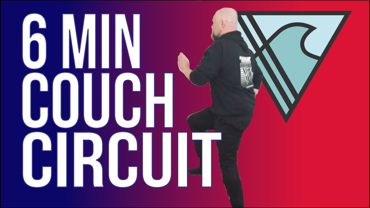 COUCH WORKOUT - 6 EXERCISE CIRCUIT. FULL BODY + CARDIO. Burn it, work ...