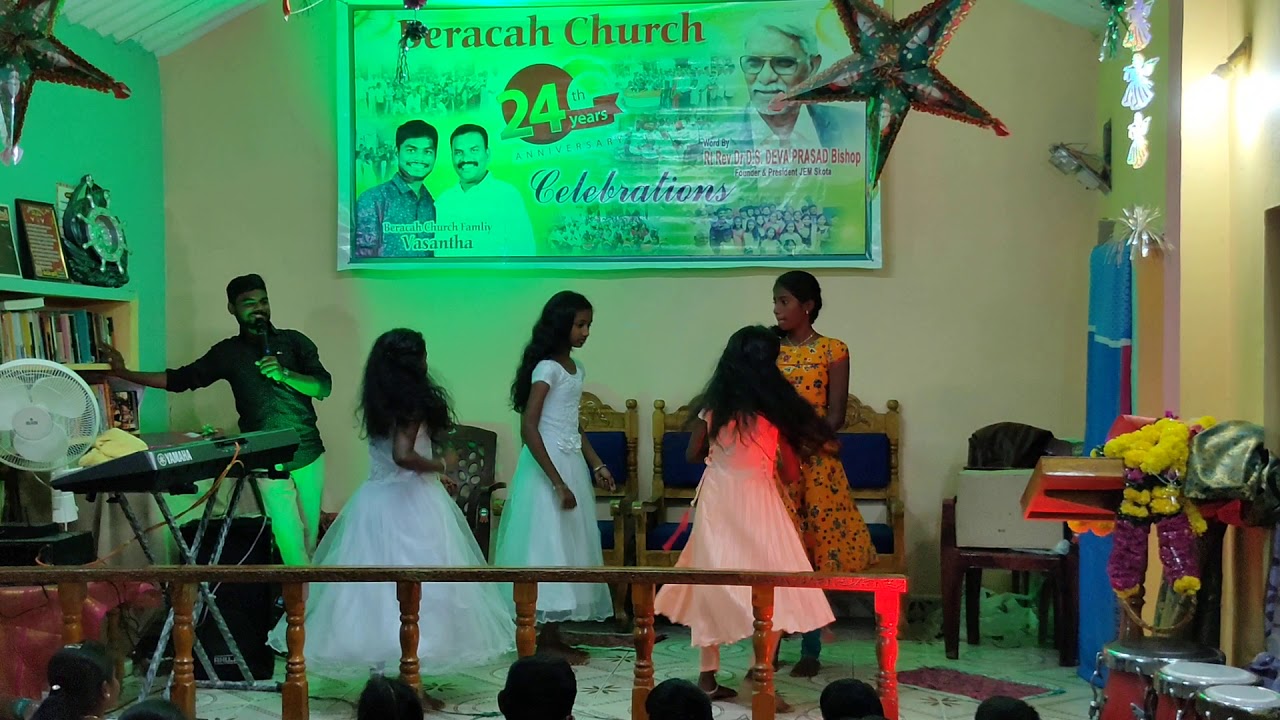 A cute performance by Sunday school childrens ️ ️ - YouTube
