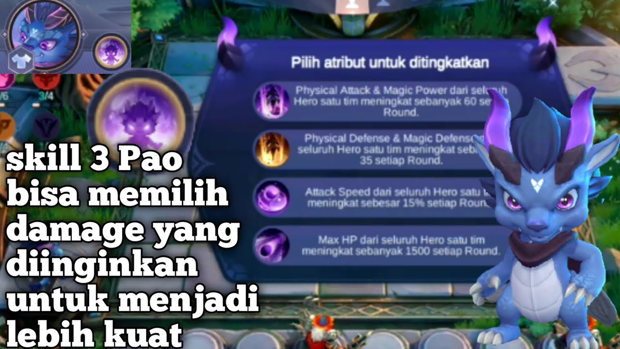CARA MENGGUNAKAN COMMANDER PAO | SKILL 3 PAO DRAGON'S GIFT | MAGIC ...