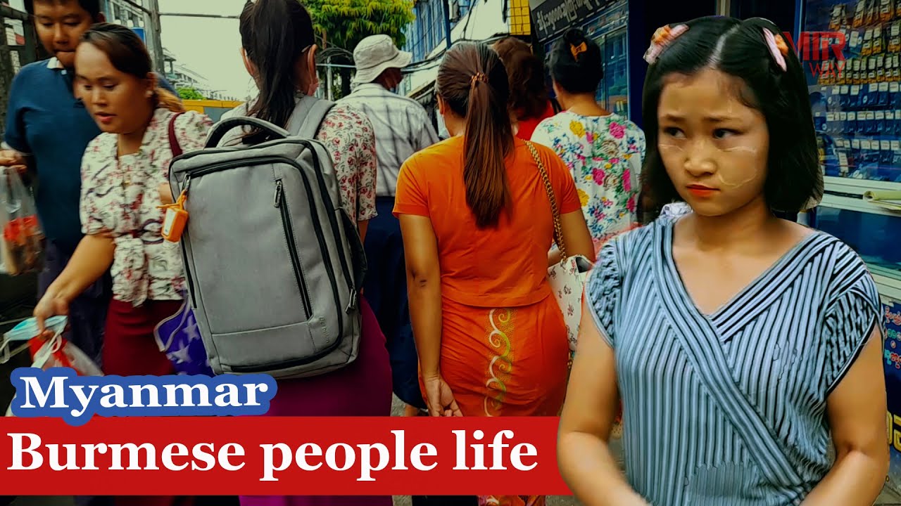 MYANMAR People Enjoy Daily Life YANGON travel vlog - YouTube