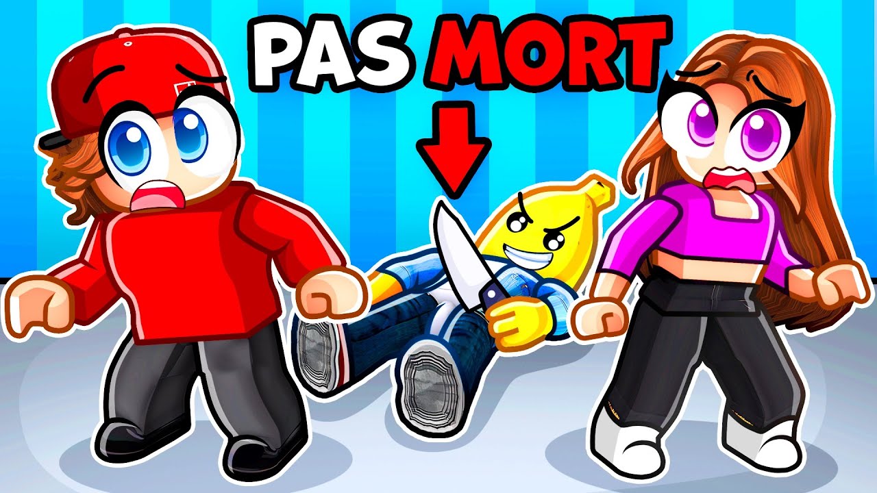 J’ai fait SEMBLANT d’être MORT sur ROBLOX MM2 ! - YouTube