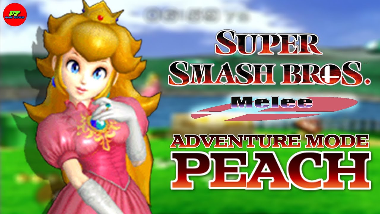 Super Smash Bros. Melee: Adventure Mode - Peach - YouTube