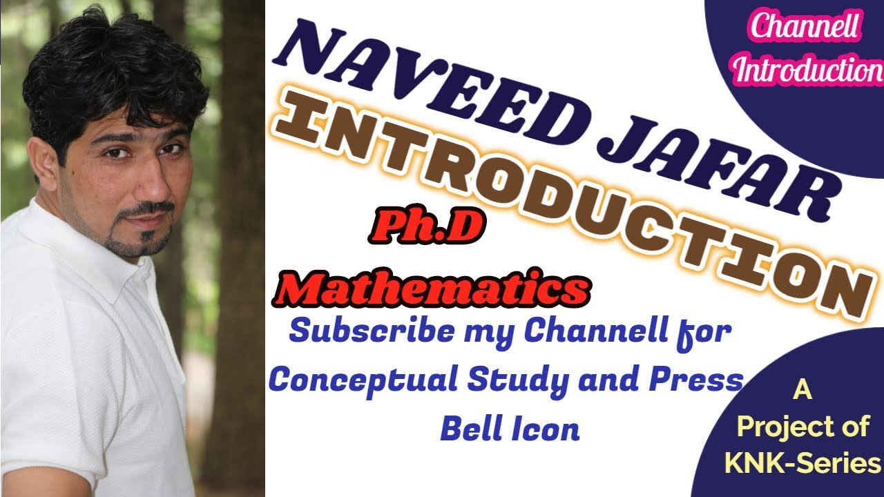 Introduction of Muhammad Naveed Jafar ( Your YouTube Instructor) - YouTube
