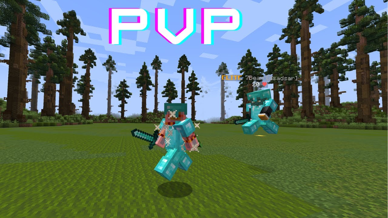 PvP session on a sweaty server - YouTube