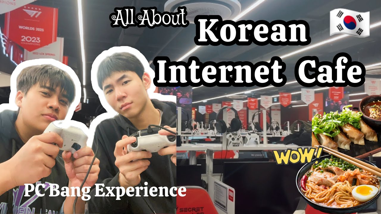 First time at Korean PC Bang 🎮 Hongdae !! 🇰🇷 Gaming & Food || Indian ...