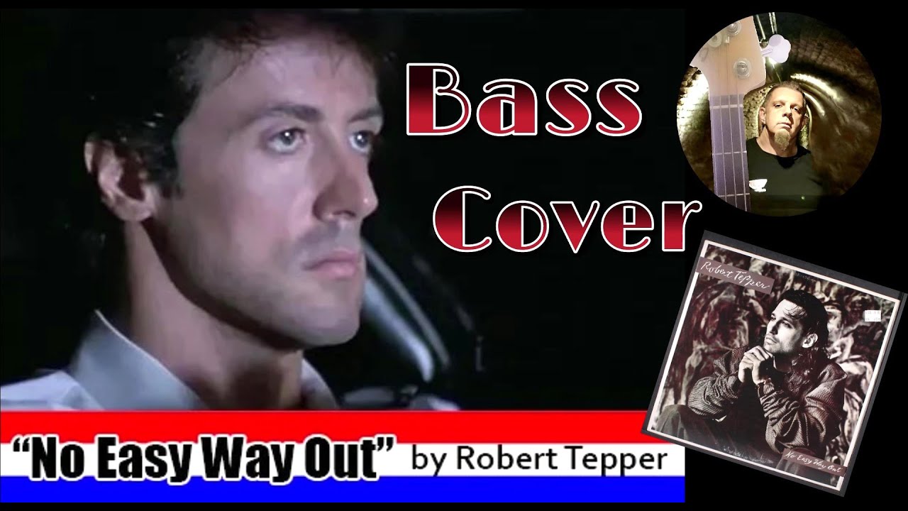No Easy Way Out - Robert Tepper - Bass Cover - Rocky IV - YouTube