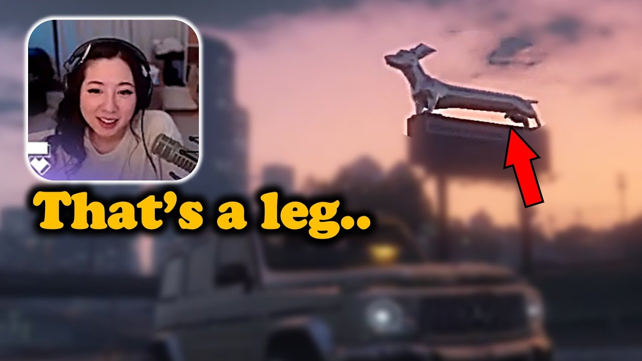 CG found out a BRICKED UP Dog statue on a highway | ft. Leslie, Ramee ...