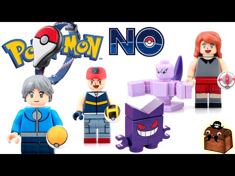 Pokemon Go Custom LEGO Minifigures 2017 - YouTube