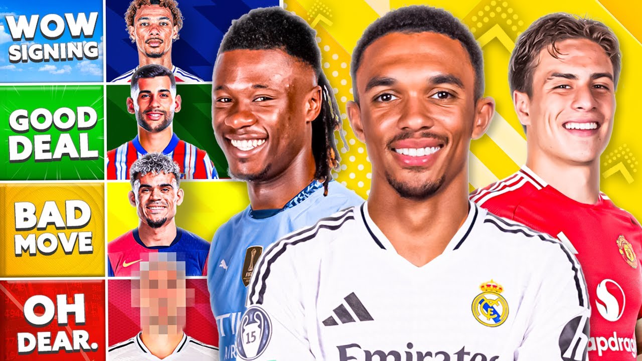 Ranking CONFIRMED Summer Transfer Rumours So Far! - YouTube
