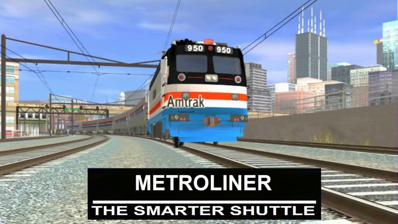 Trainz Amtrak Metroliner Ad - YouTube