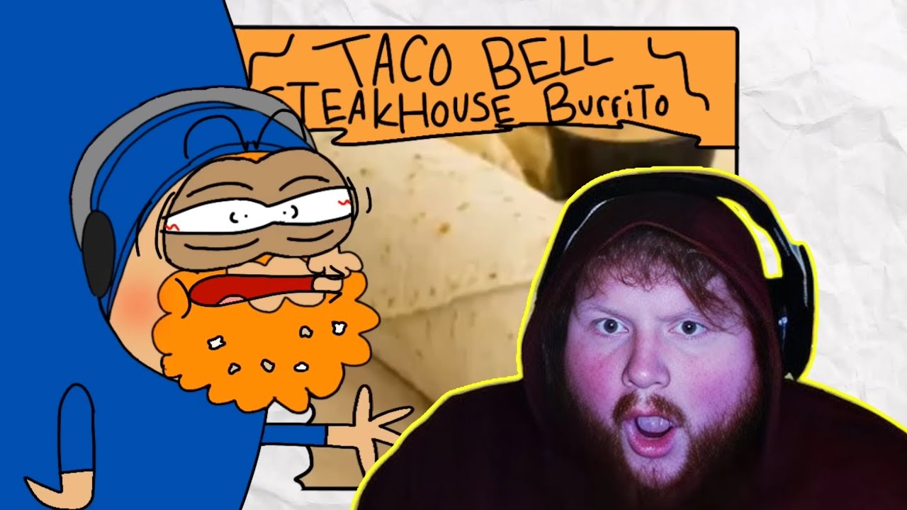 caseoh react to his taco bell animation - YouTube