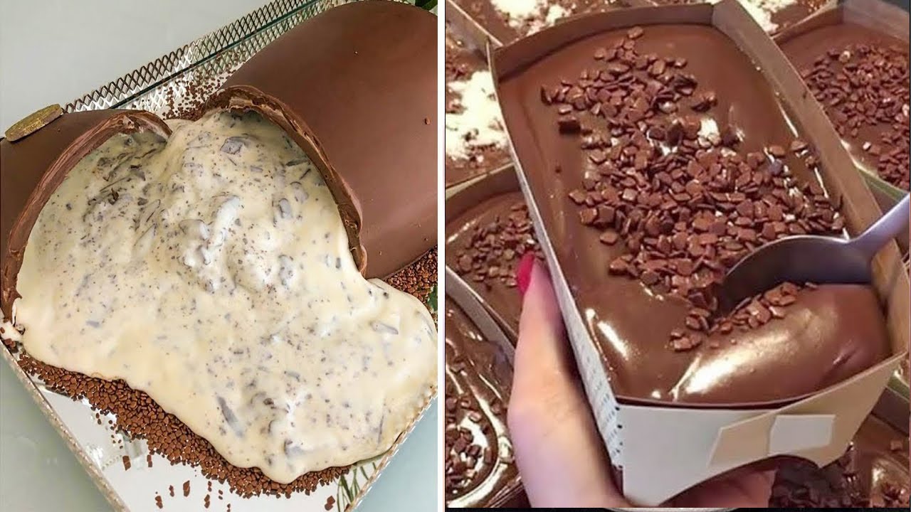 So Yummy Chocolate MELTED Cake Recipe | Oddly Satisfying Chocolate Cake ...