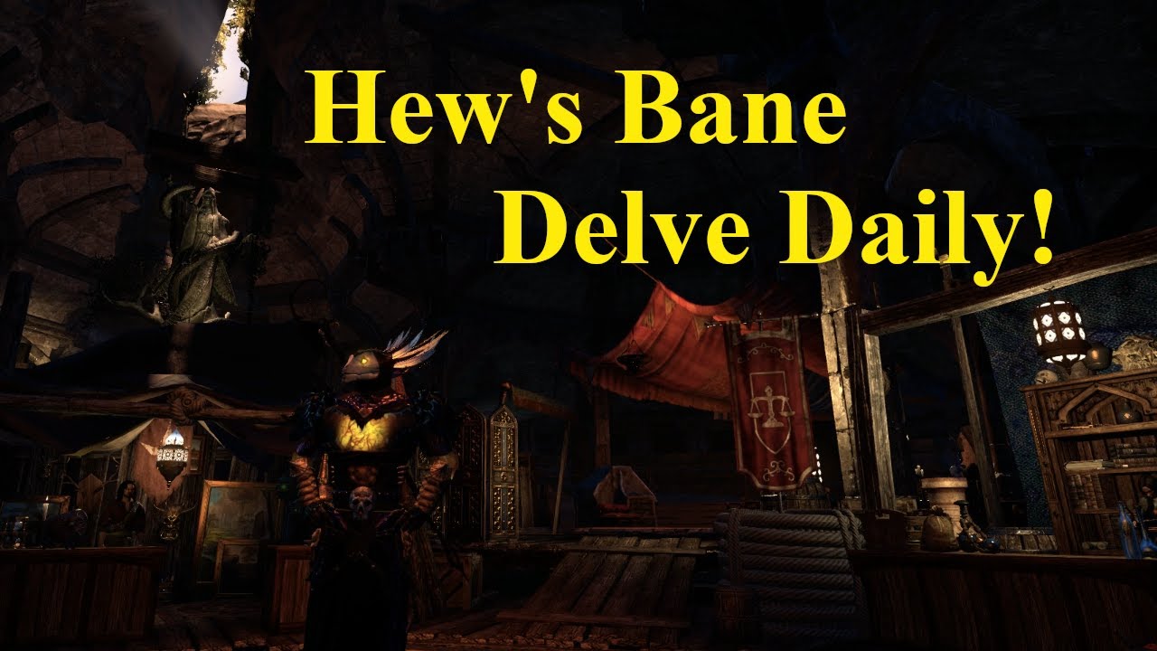 ESO Hew's Bane Delve Daily! - YouTube