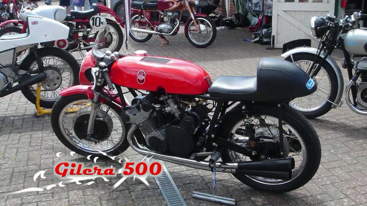 Gilera 500 Four 1957... - YouTube