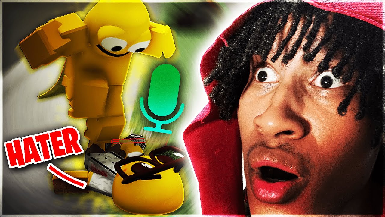 So I Fought My Biggest Hater In Da Hood Voice Chat... - YouTube