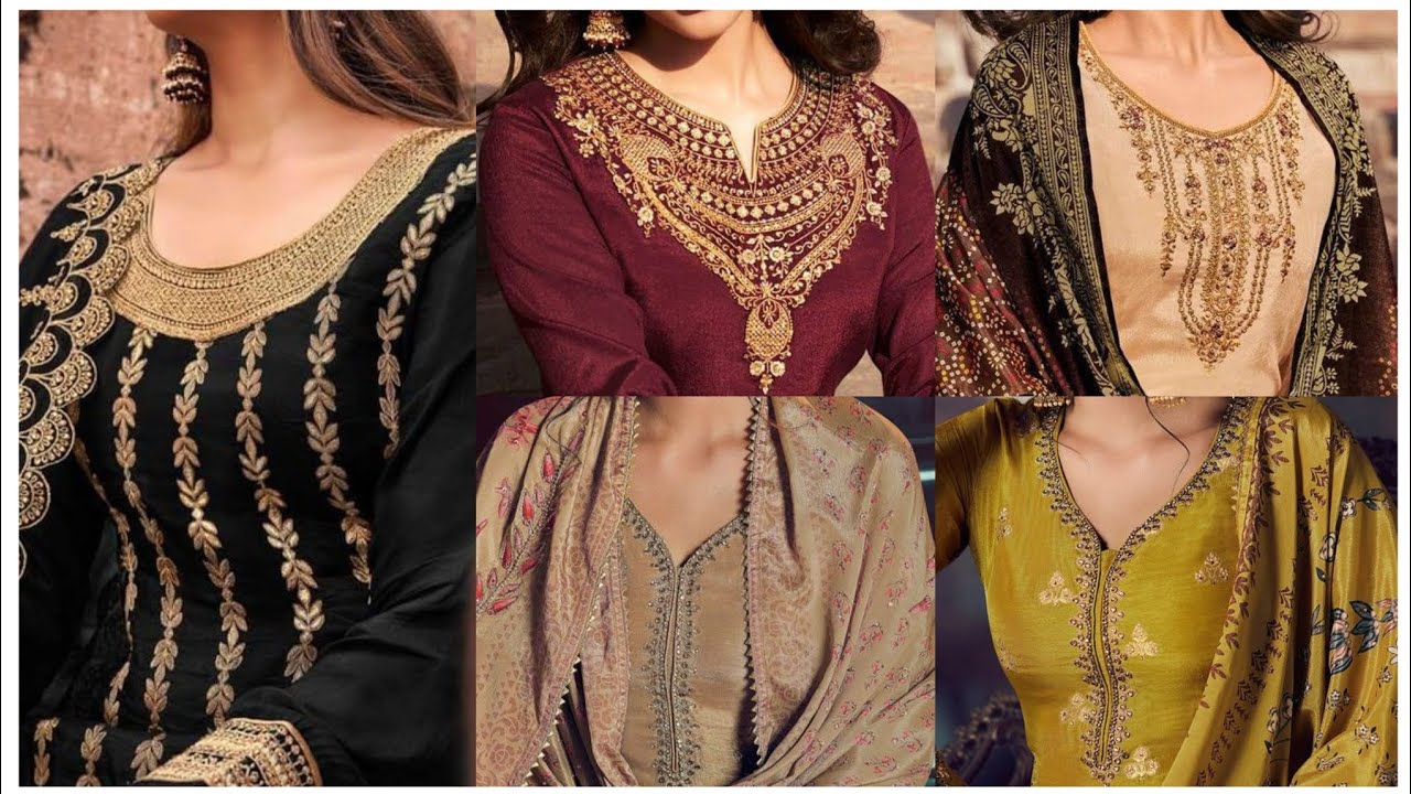 Elegant Ideas about kameez gala designs | latest kurti neck design ...