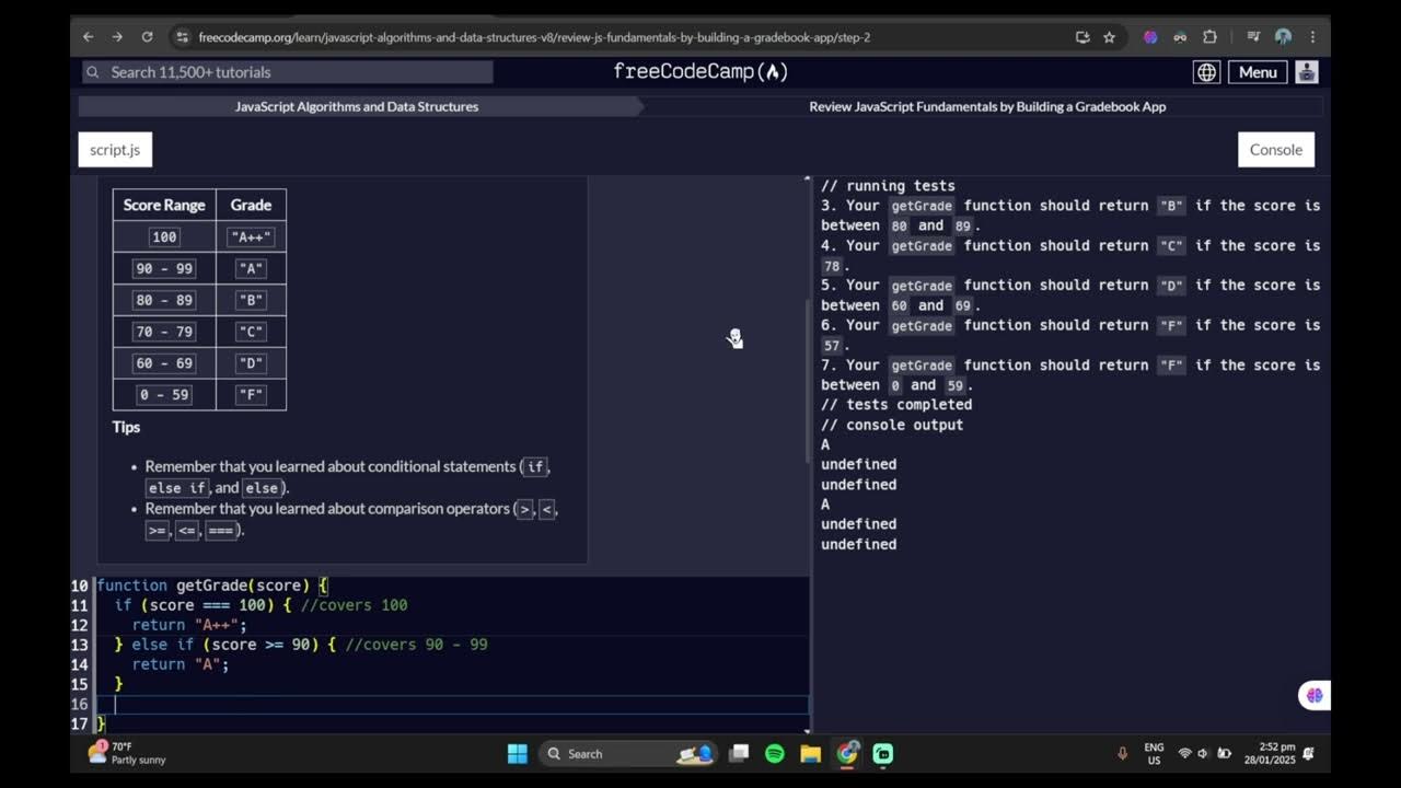 Building Gradebook App - 2 - YouTube