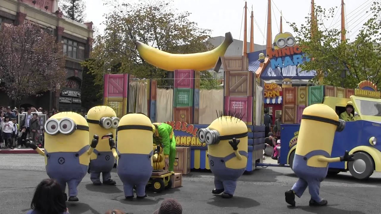 USJ Minion Fever ﾐﾆｵﾝ･ﾌｨｰﾊﾞｰ② 2015/04/12 - YouTube