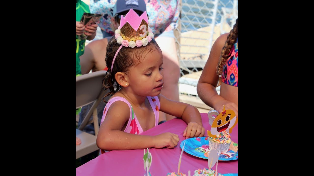 Everlee's 3rd Birthday Party - YouTube