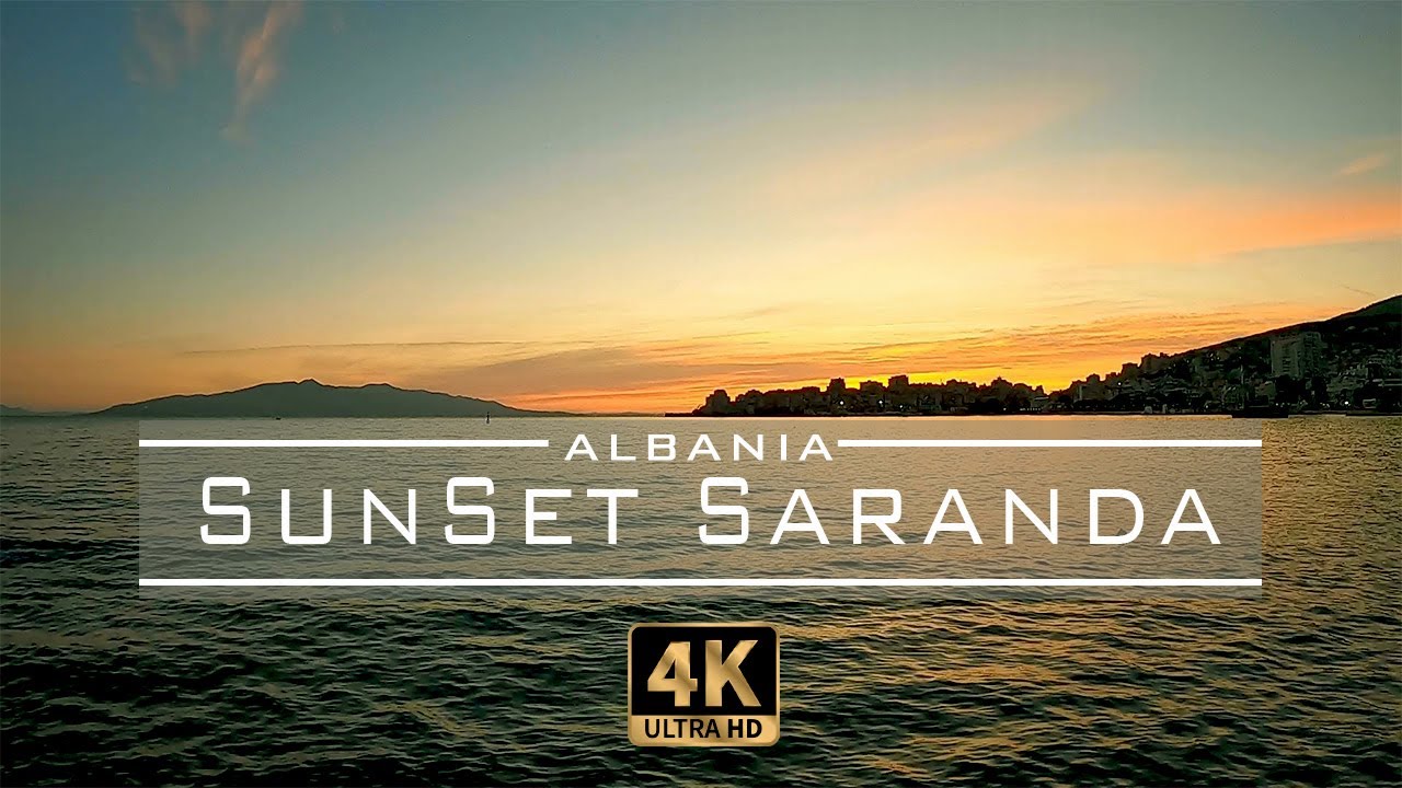 Sunset Saranda - 🇦🇱 Albania 2020 [Timelpse] 4K - YouTube