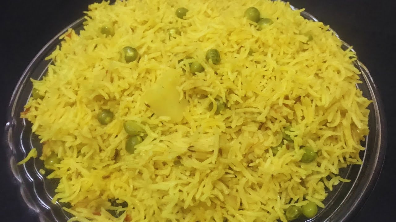 Aloo matar pulao recipe | Aloo Matar Rice Recipe |How To Make Matar ...