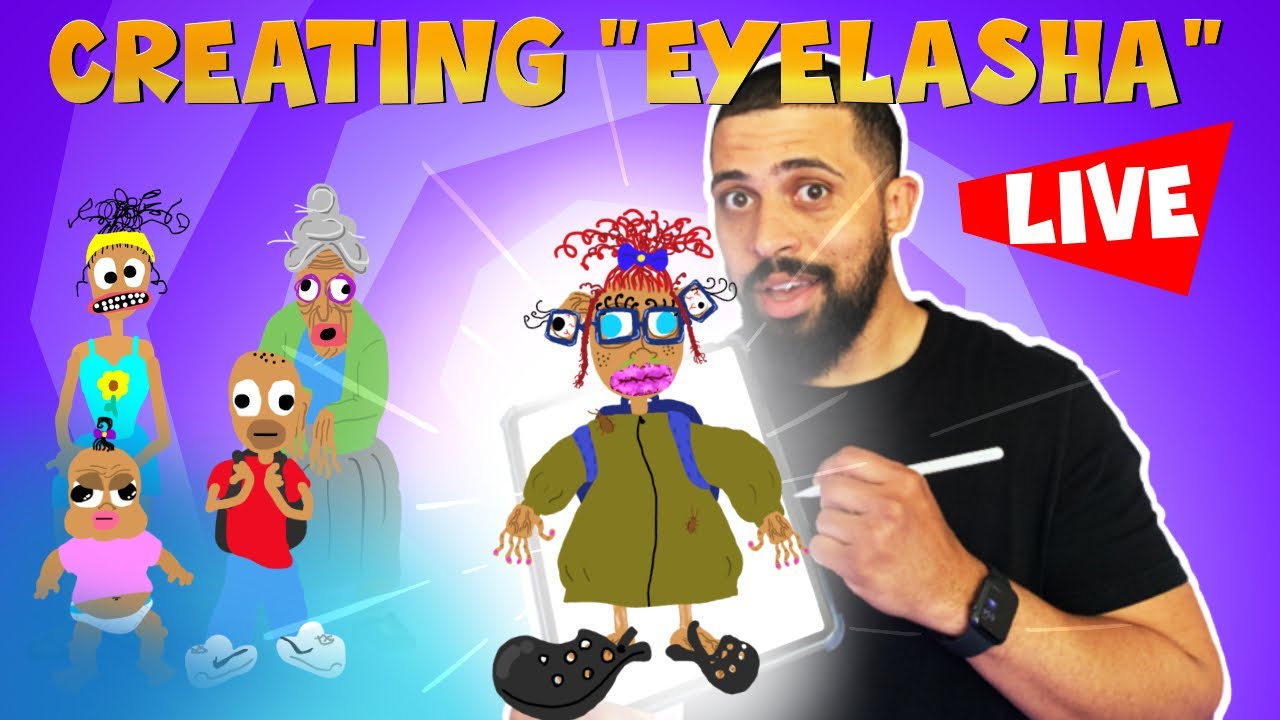 Create a Character With Me! #MatthewRaymond - YouTube