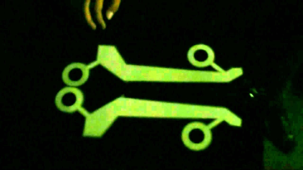 EL Panel Power Shape - TRON Chest Pair - YouTube