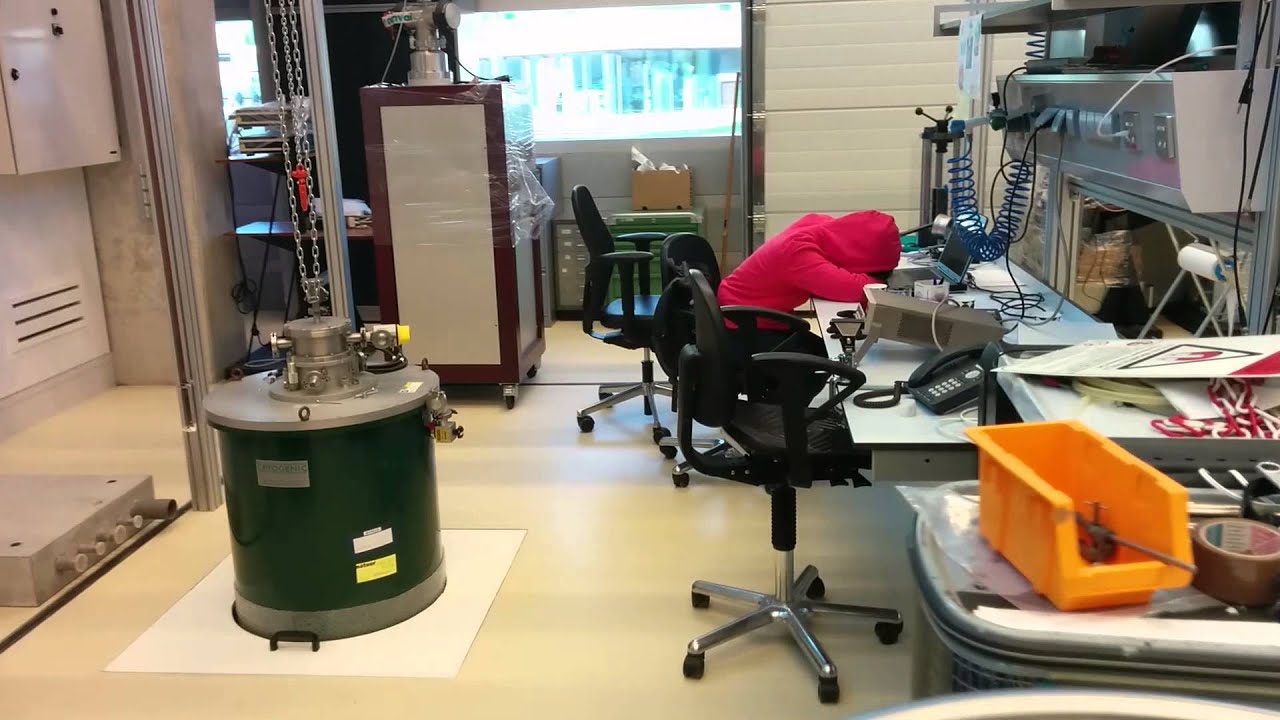 Hard-working PhD students in the lab - YouTube