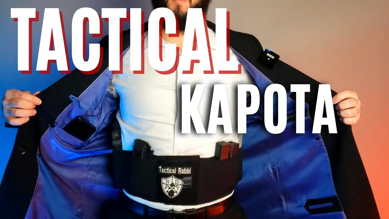 Jacket for Synagogue - Tactical Kapota | The Tactical Rabbi - YouTube