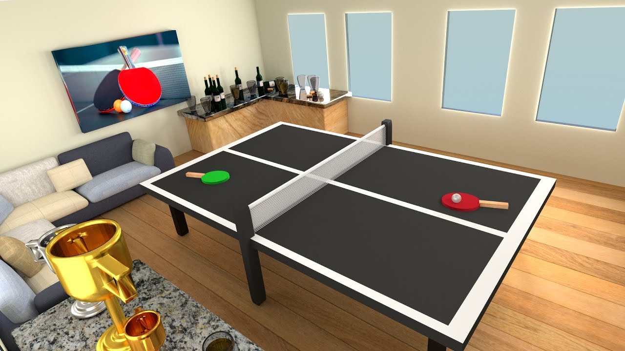 Blender Table Tennis Animation - YouTube