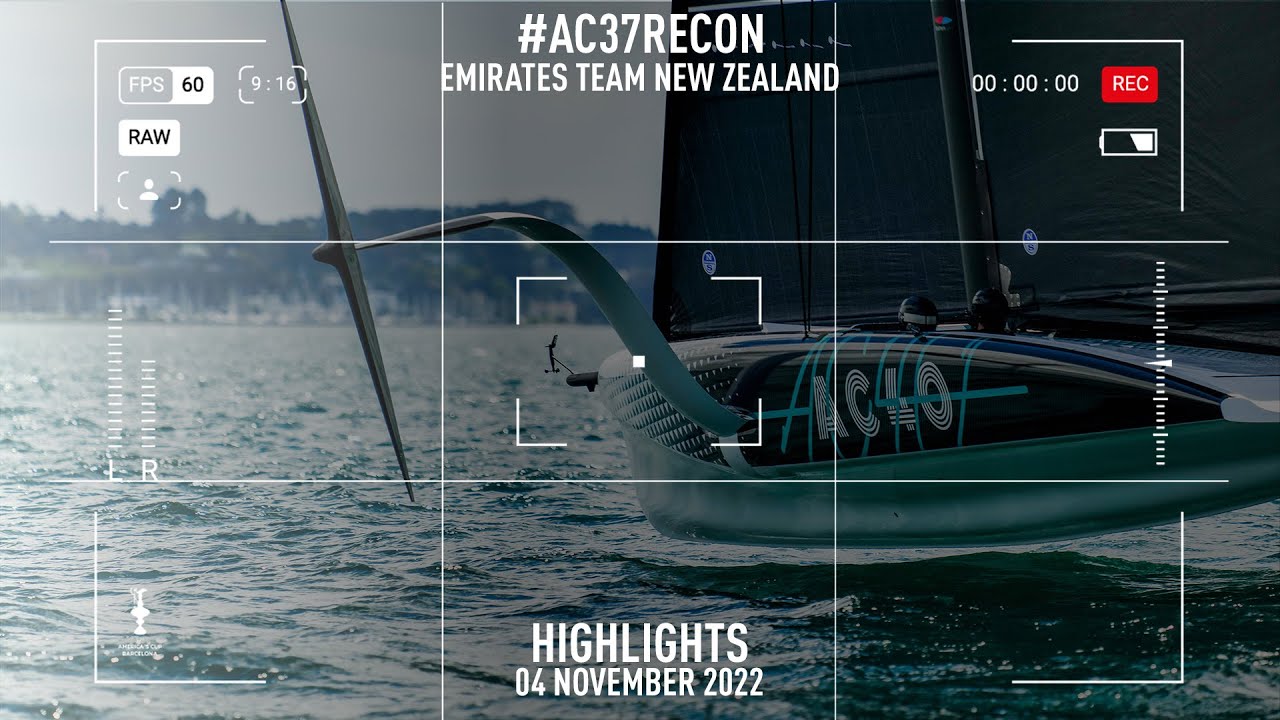Emirates Team New Zealand LEQ12 D2 Summary - 37th America's Cup