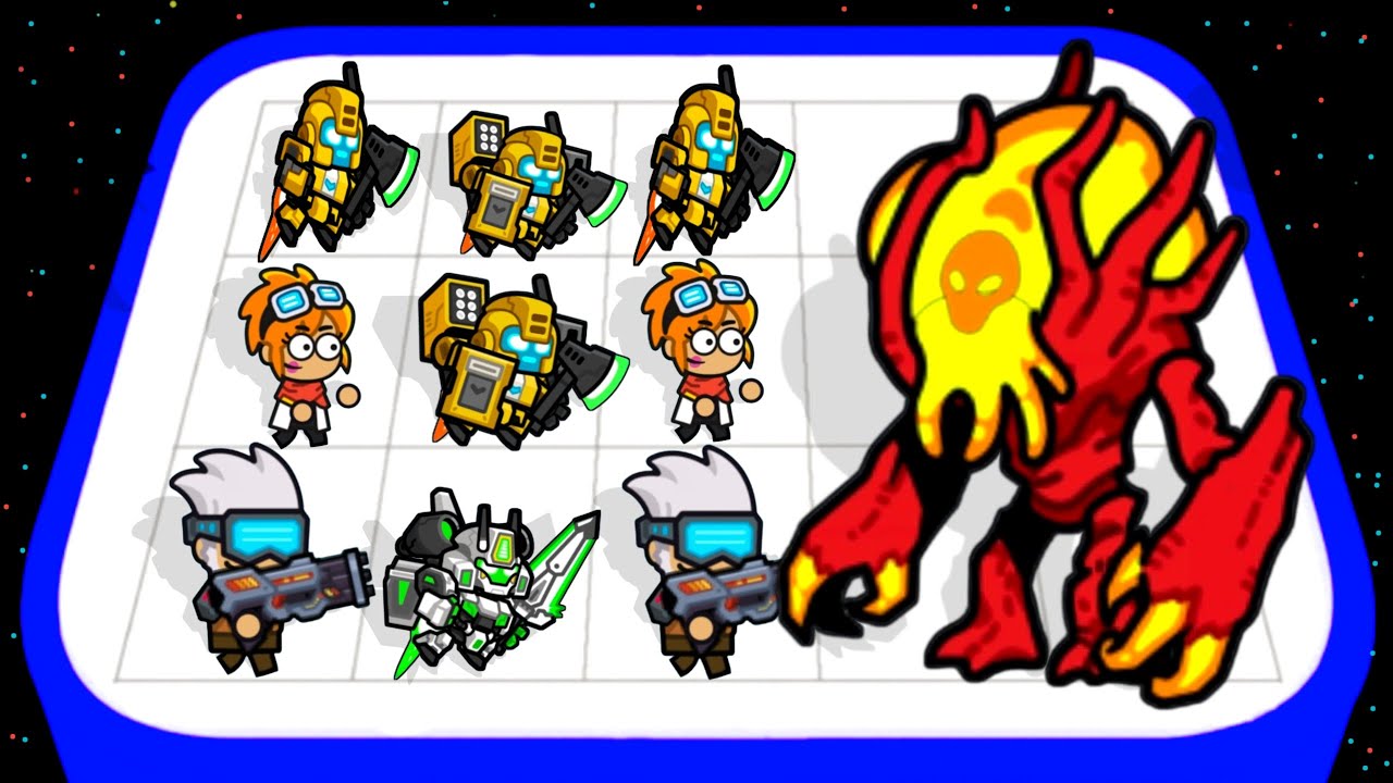 MERGE MECHA ROBOT - Merge Monster Evolution Android Games Max Level ...