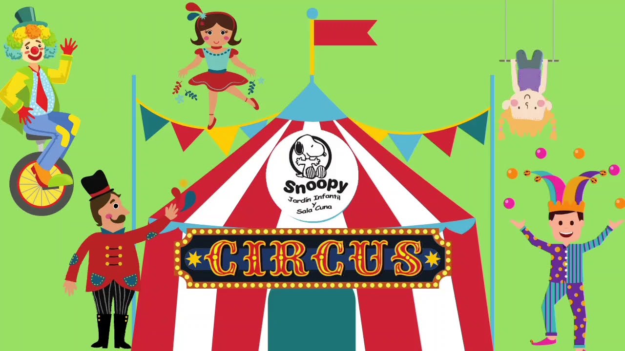 Los personajes del CIRCO🎭🎪🤹‍♀️🤡🕺 - YouTube