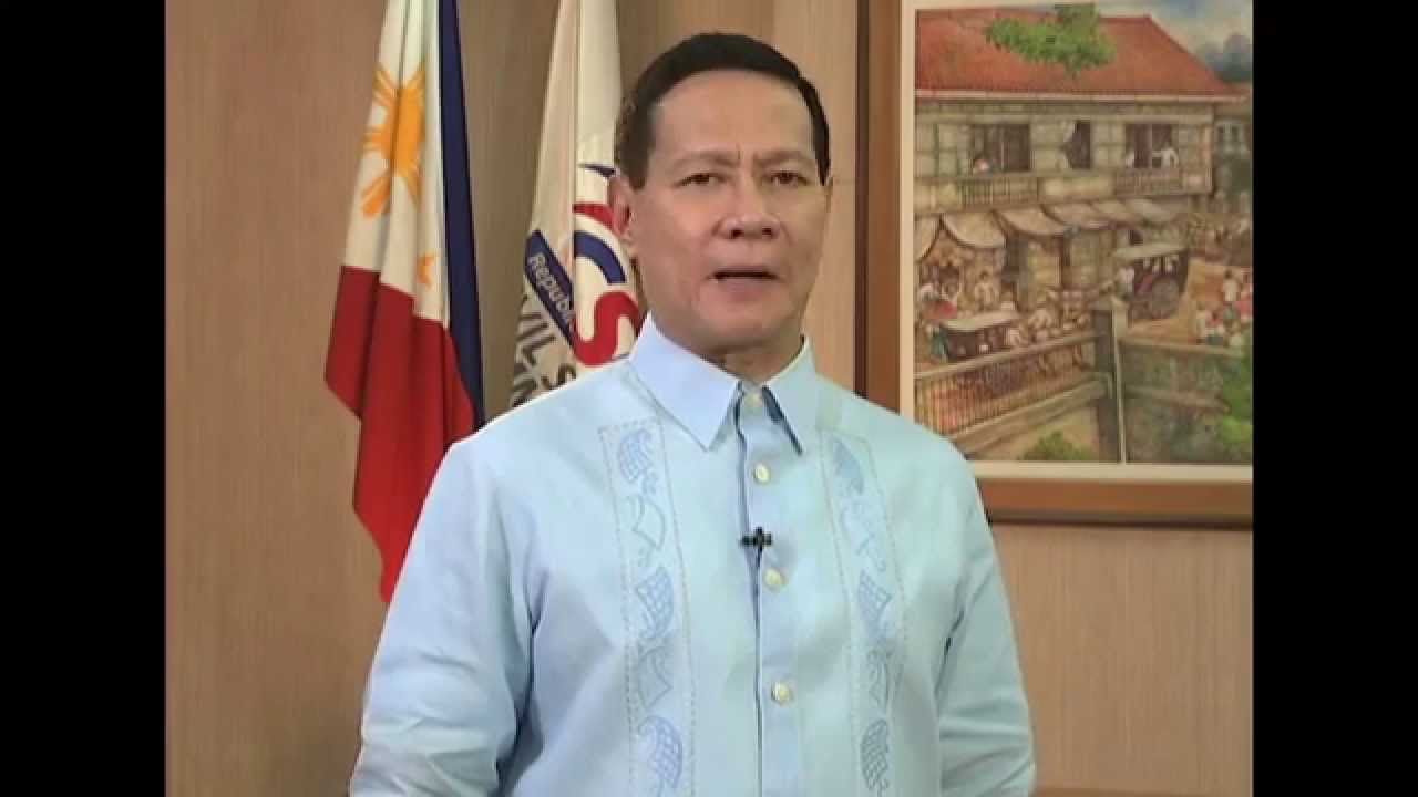 Message of Chair Francisco T. Duque III for the 114th Philippine Civil ...