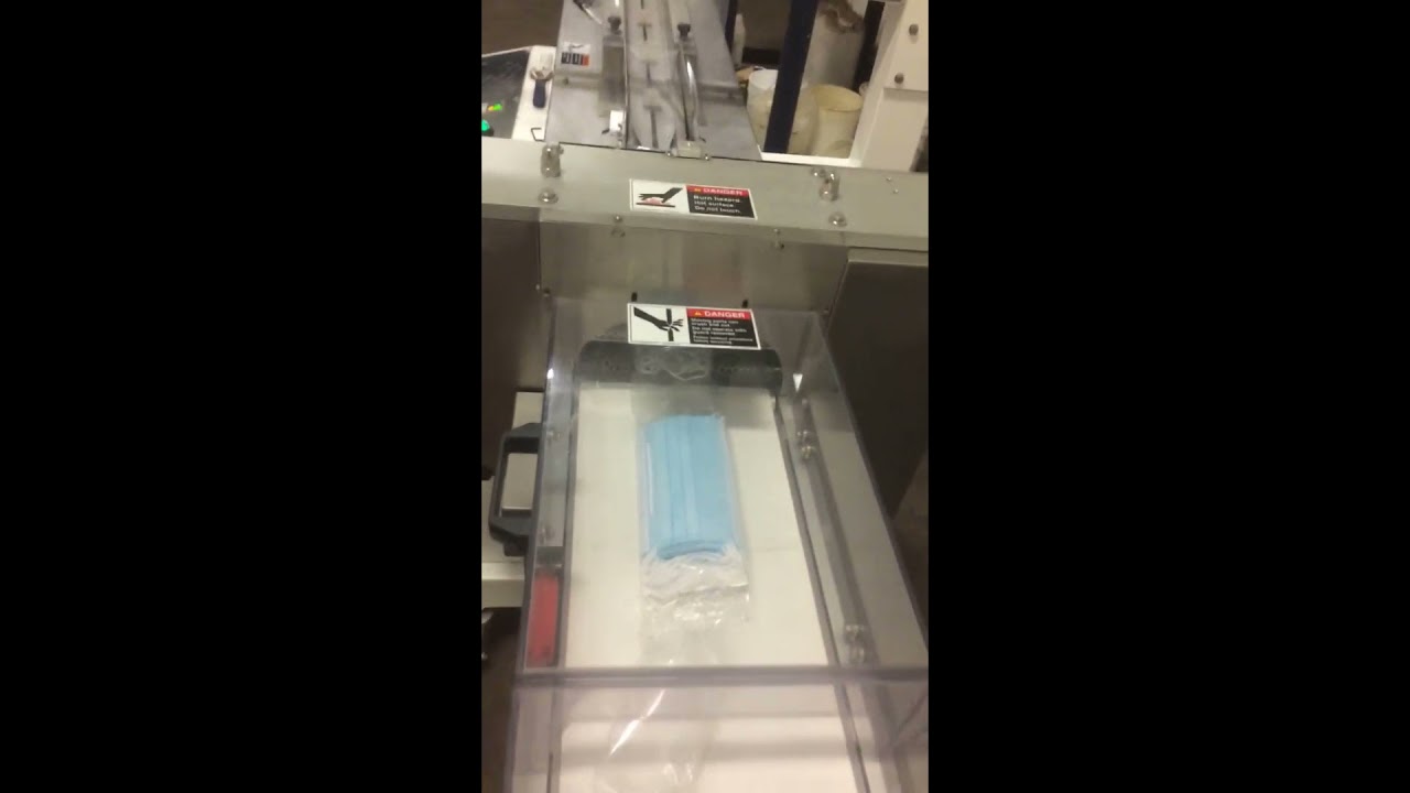 PFM Packaging Machinery Hawk Flow Wrapper - YouTube