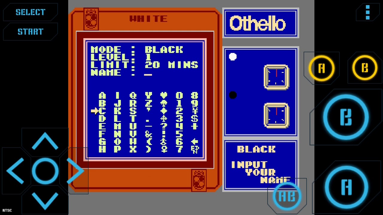 Como jugar othello game play nes - YouTube