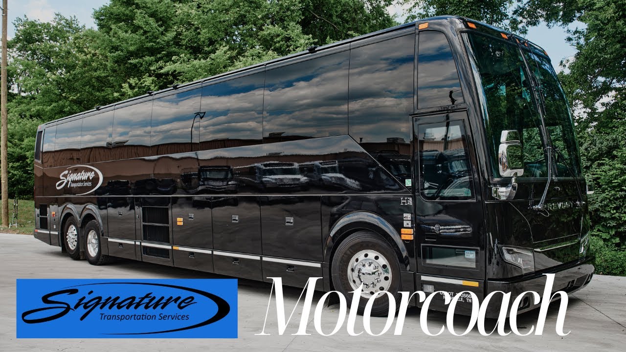 Signature Transportation Motorcoach - YouTube