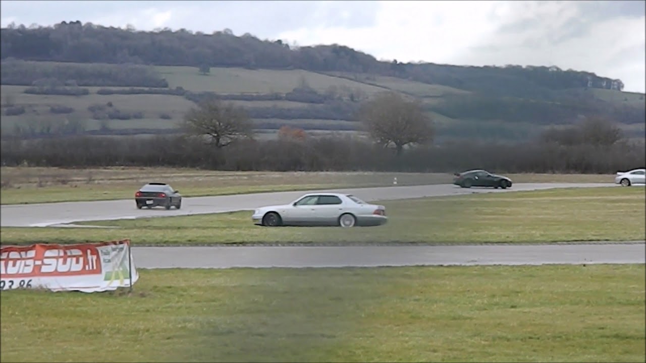 Lexus LS400 Drift, circuit de l'Auxois - YouTube